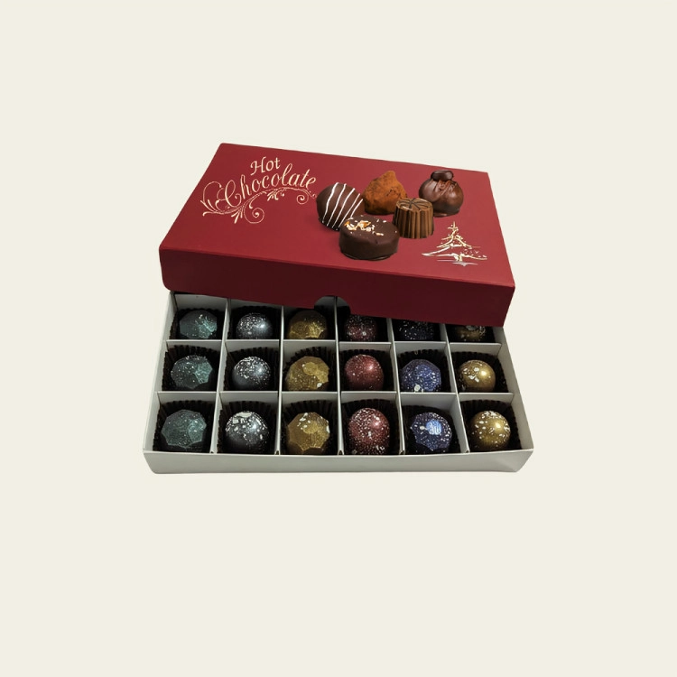 Customized Christmas Chocolate Boxes | Hot Custom Boxes