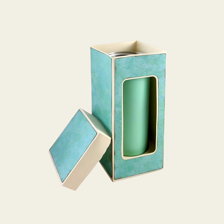 Custom Tumbler Boxes With Window | Hot Custom Boxes