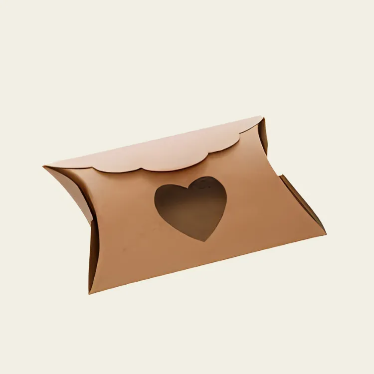 Custom Window Pillow Boxes Wholesale | Hot Custom Boxes