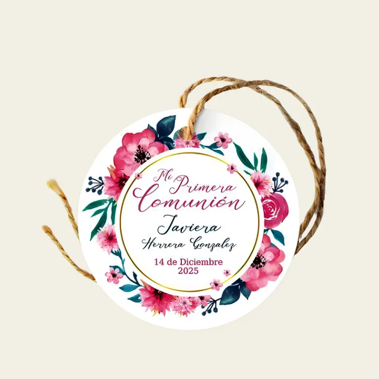 Custom Round Circle Labels | Hot Custom Boxes