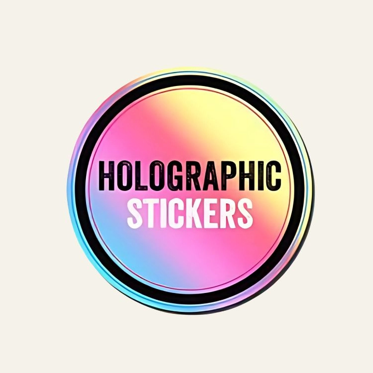 Custom Hologram Stickers - Hot Custom Boxes