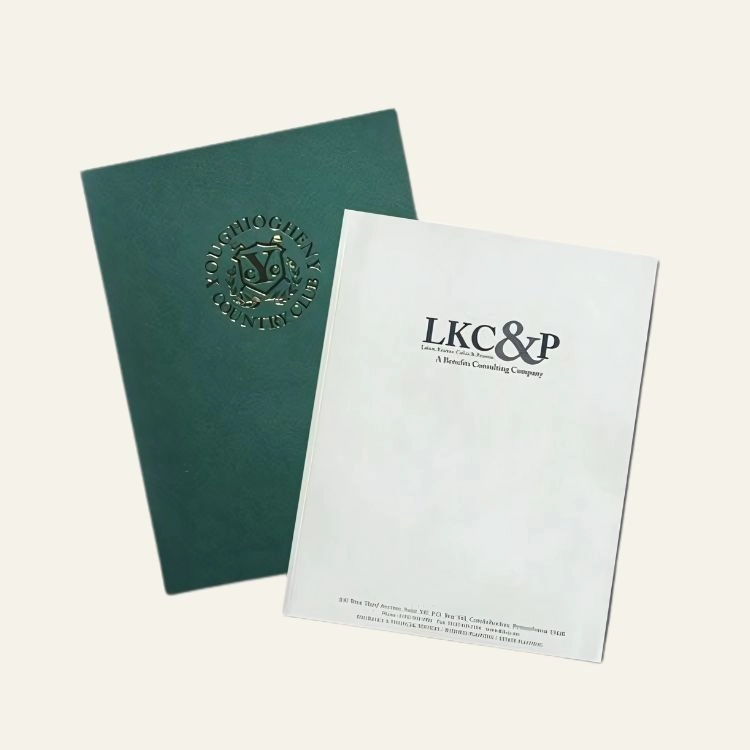 Custom Folders with Foiling | Premium Foil Stamped Folders