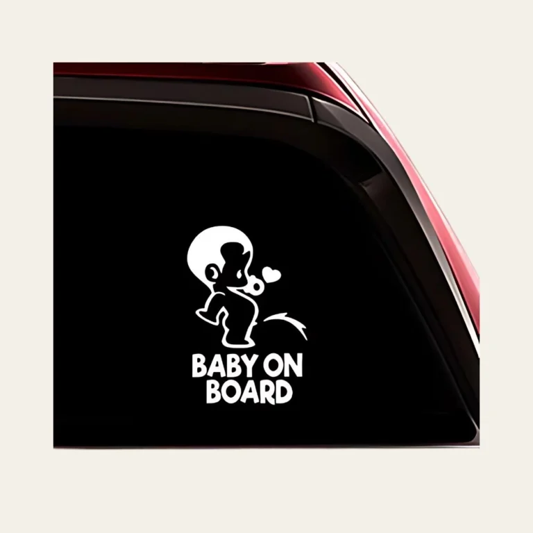 Custom Car Window Stickers - Hot Custom Boxes