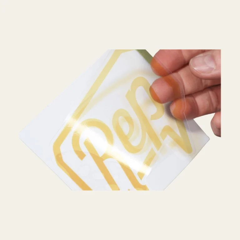Custom Clear Vinyl Stickers | Hot Custom Boxes