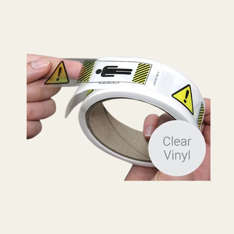 Custom Clear Vinyl Stickers | Hot Custom Boxes