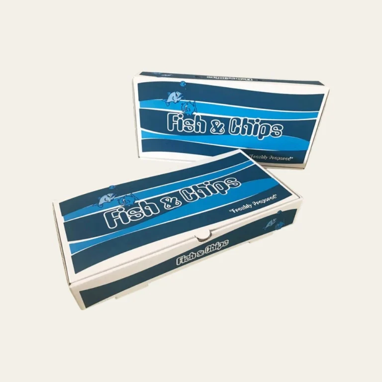 Custom Fish & Chips Boxes | Printed Packaging - Hot Custom Boxes