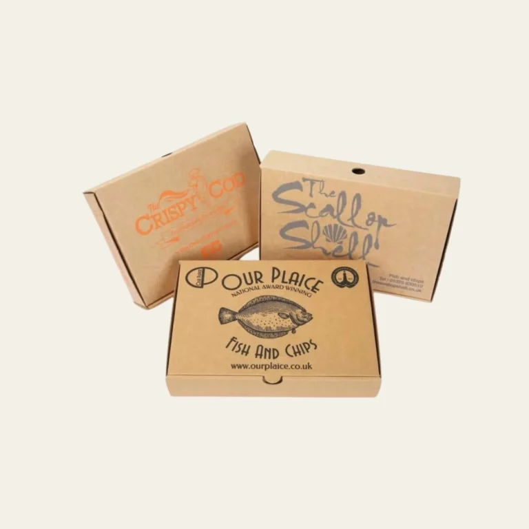 Custom Fish & Chips Boxes | Printed Packaging - Hot Custom Boxes