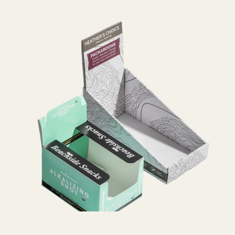 Custom Side Lock Tuck Top Display Box - Hot Custom Boxes