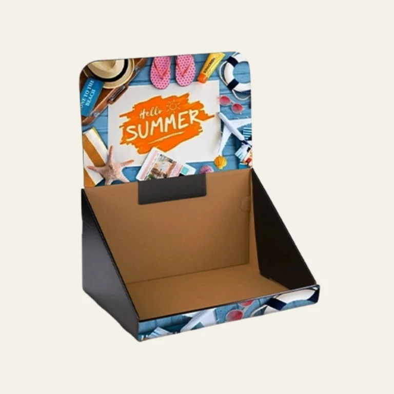 Custom Double Wall Display Lid - Hot Custom Boxes