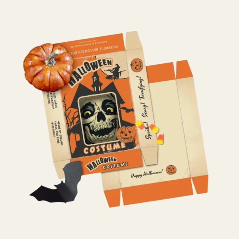 Buy Custom Halloween Costume Packaging Boxes Wholesale