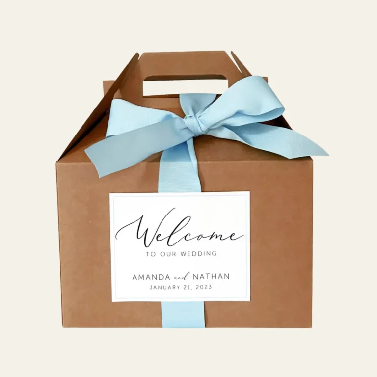 Buy Custom Wedding Gable Boxes Wholesale | Hot Custom Boxes