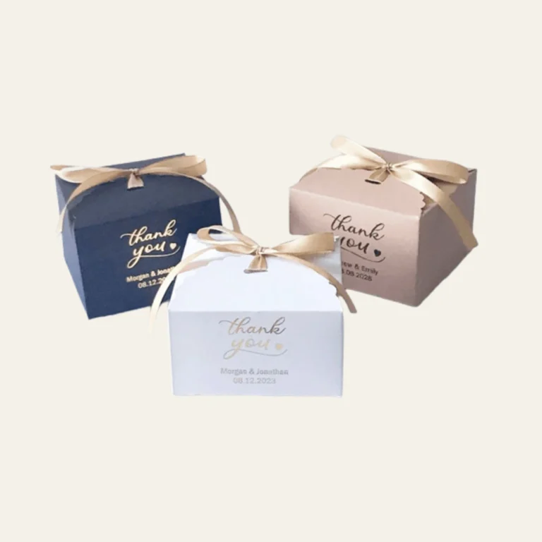 Buy Custom Wedding Gable Boxes Wholesale | Hot Custom Boxes