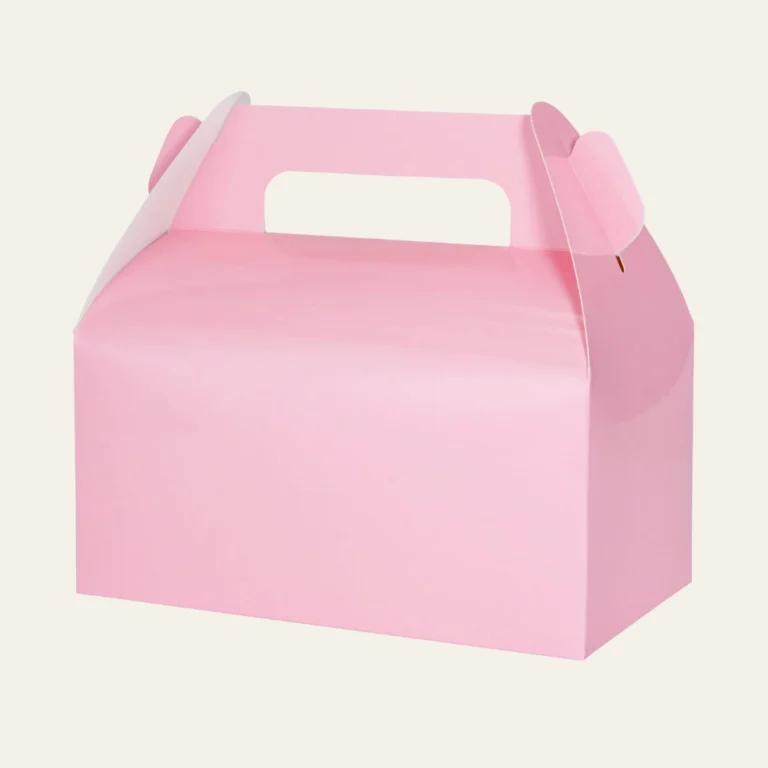 Buy Custom Pink Gable Boxes Wholesale - Hot Custom Boxes
