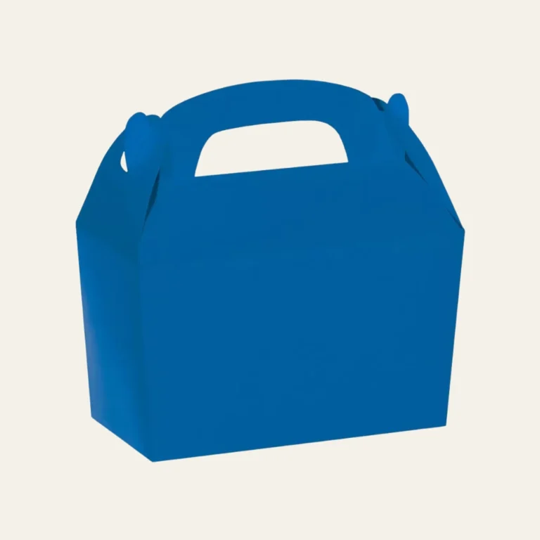 Buy Custom Blue Gable Boxes Wholesale - Hot Custom Boxes