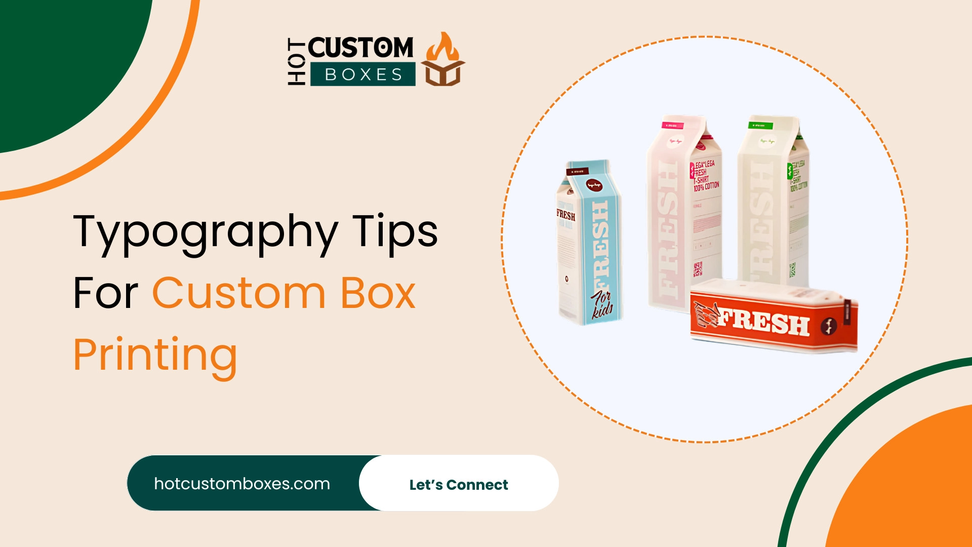 Typography Tips For Custom Box Printing - Hot Custom Boxes