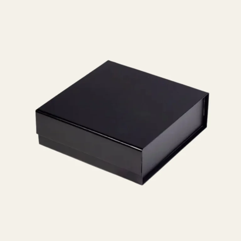 Black A6 Square Magnetic Boxes - Hot Custom Boxes