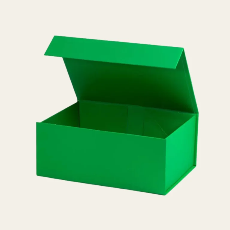 Green A5 Deep Magnetic Boxes - Hot Custom Boxes