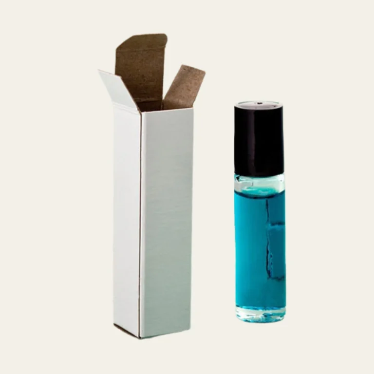 White Roll-on Boxes Wholesale | Custom Printed White Roll-on Packaging