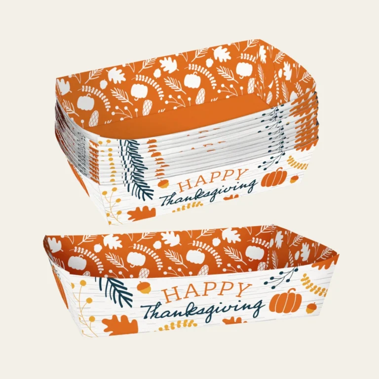 Thanksgiving Food Tray Boxes Wholesale | Custom Thanksgiving Food Trays