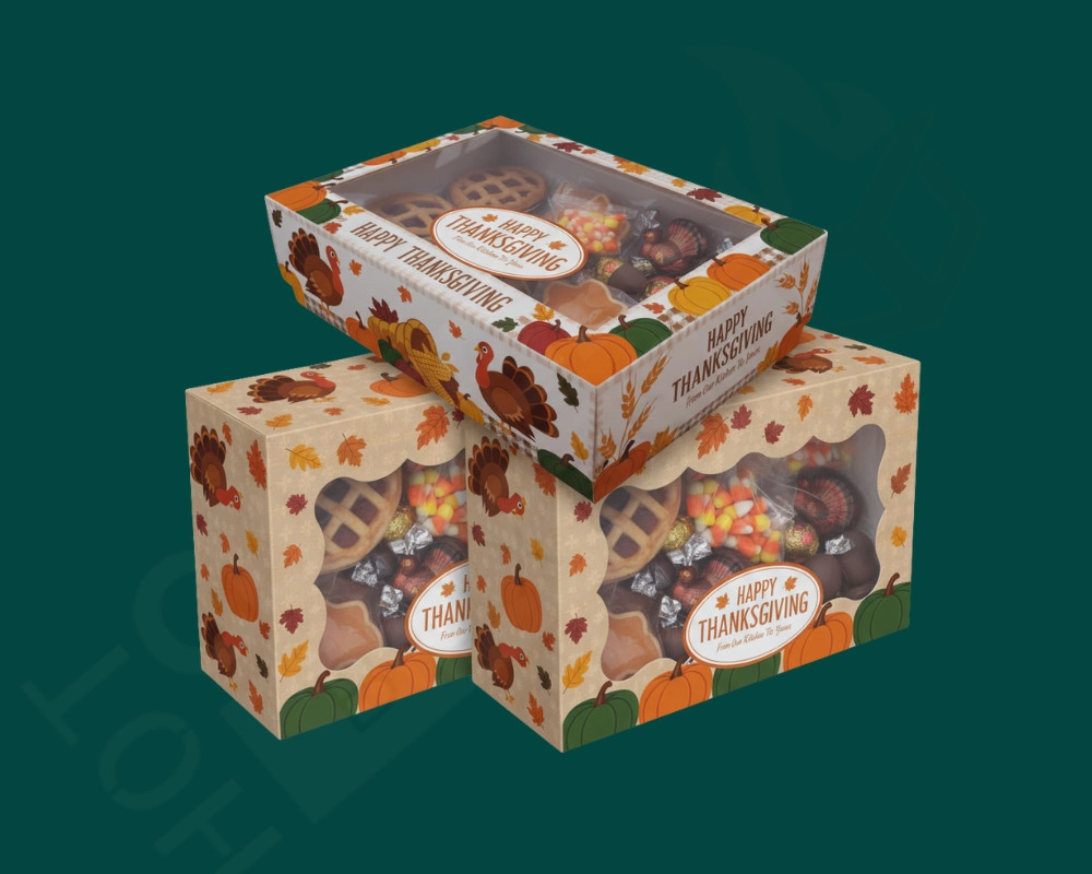 Thanksgiving Treat Boxes Ideas - Hot Custom Boxes