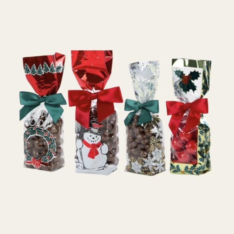 Christmas Stand Up Candy Bags - Hot Custom Boxes