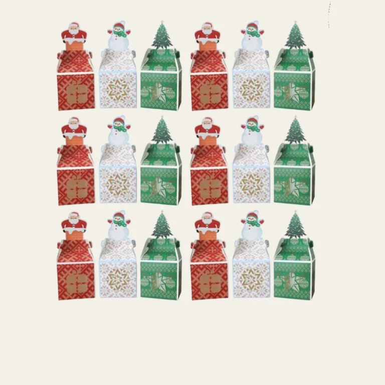 Christmas Tree Folding Candy Boxes Wholesale - Hot Custom Boxes