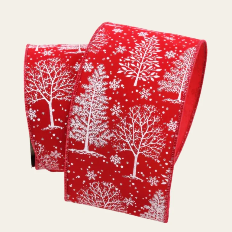 Wired Christmas Ribbon Wholesale - Hot Custom Boxes