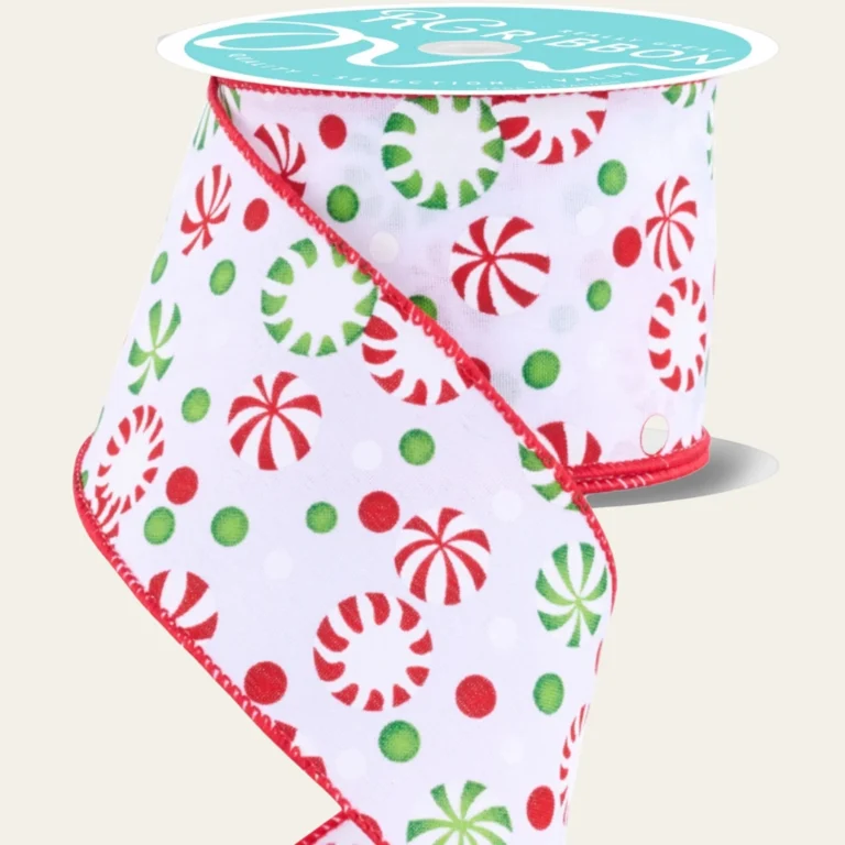 Wired Christmas Ribbon Wholesale - Hot Custom Boxes