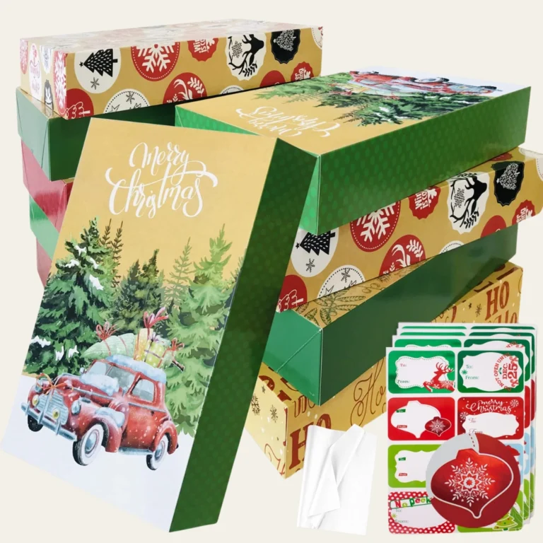 Large Christmas Gift Wrap Boxes Wholesale | Hot Custom Boxes