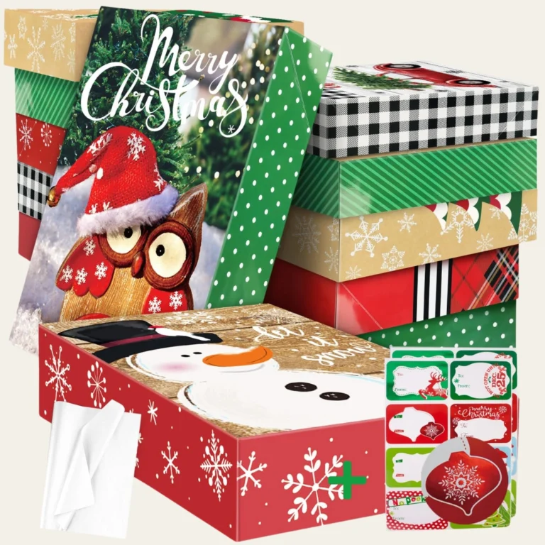 Large Christmas Gift Wrap Boxes Wholesale | Hot Custom Boxes