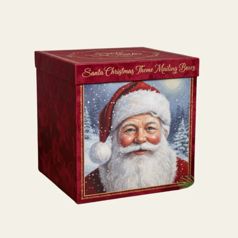 Santa Christmas Theme Mailing Boxes - Hot Custom Boxes