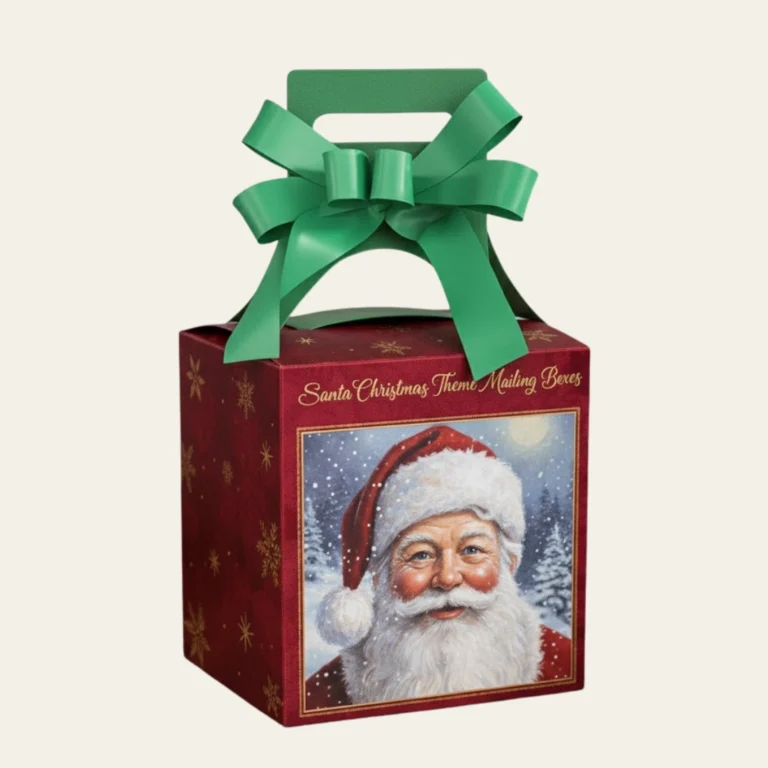 Santa Christmas Theme Mailing Boxes - Hot Custom Boxes