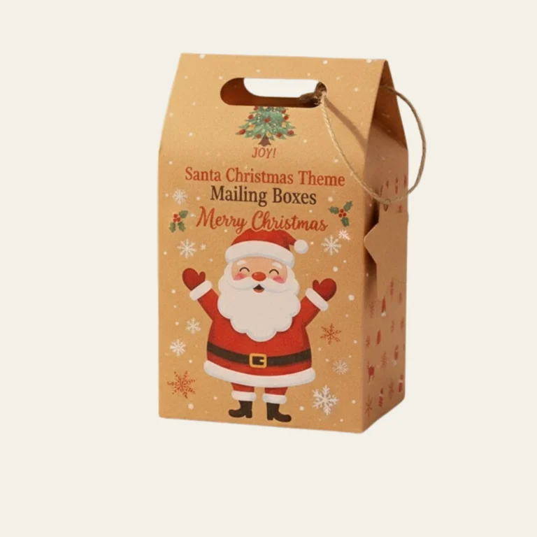Santa Christmas Theme Mailing Boxes - Hot Custom Boxes