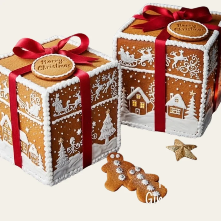 Merry Christmas Gingerbread Gift Boxes Wholesale - Hot Custom Boxes
