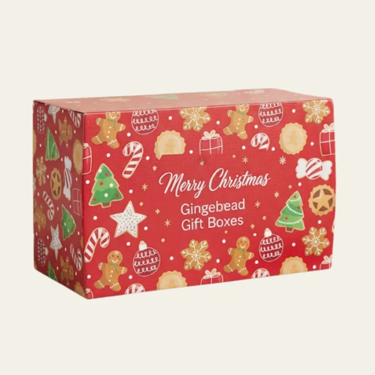 Merry Christmas Gingerbread Gift Boxes Wholesale - Hot Custom Boxes