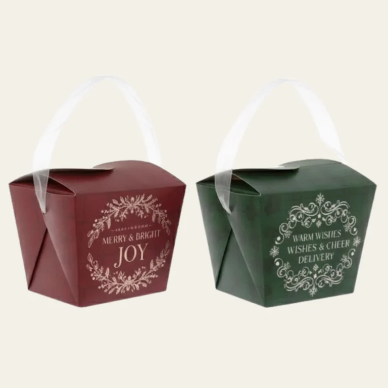 Merry Christmas Take Out Boxes Wholesale - Hot Custom Boxes