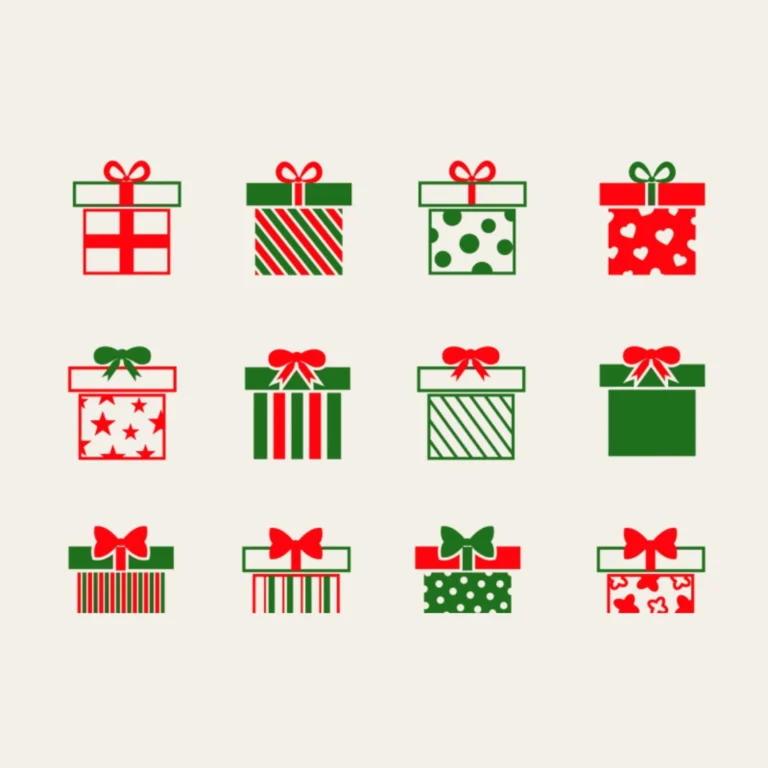 Christmas Icons Gift Boxes - Hot Custom Boxes