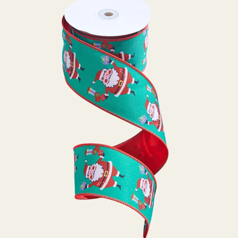 Buy Santa Claus Ribbon Online | Hot Custom Boxes