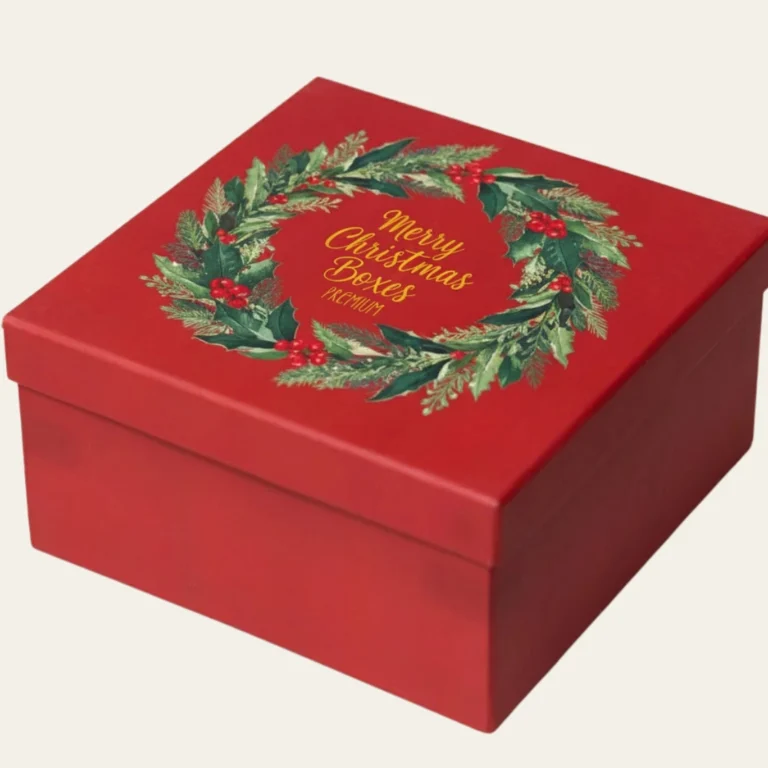 Red Merry Christmas Boxes Wholesale - Hot Custom Boxes