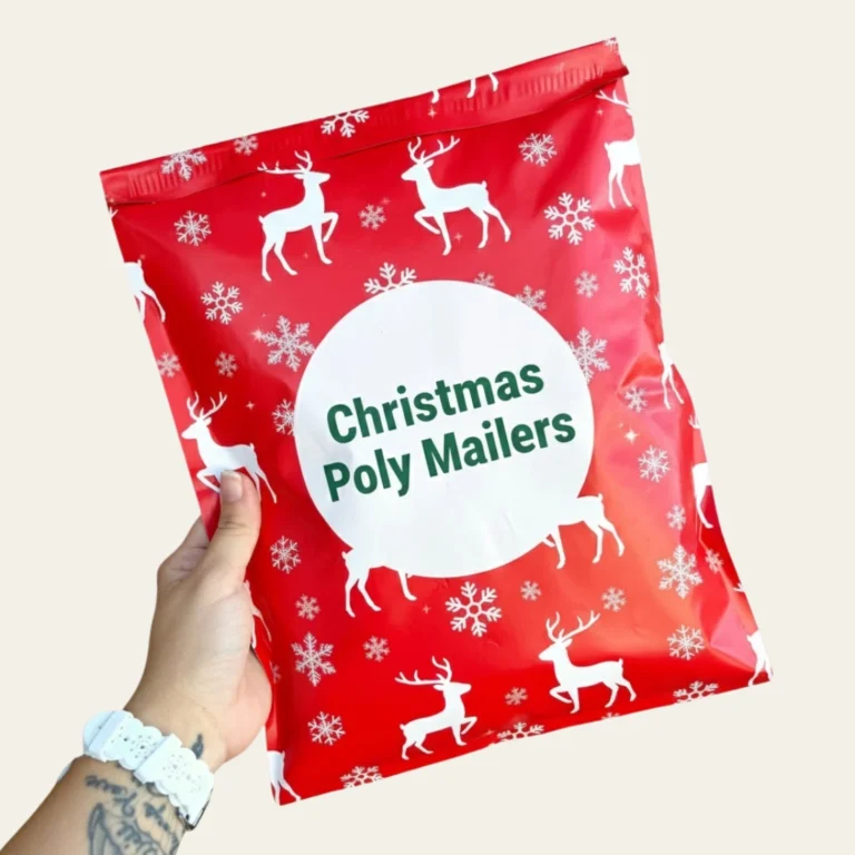 Christmas Poly Mailers Wholesale - Hot Custom Boxes