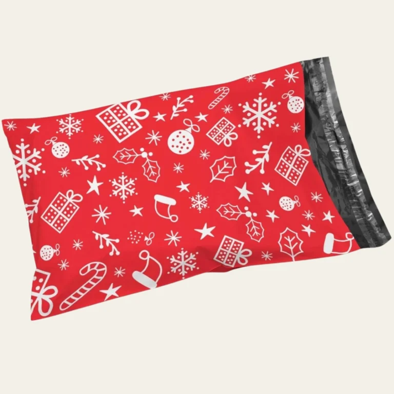 Christmas Poly Mailers Wholesale - Hot Custom Boxes