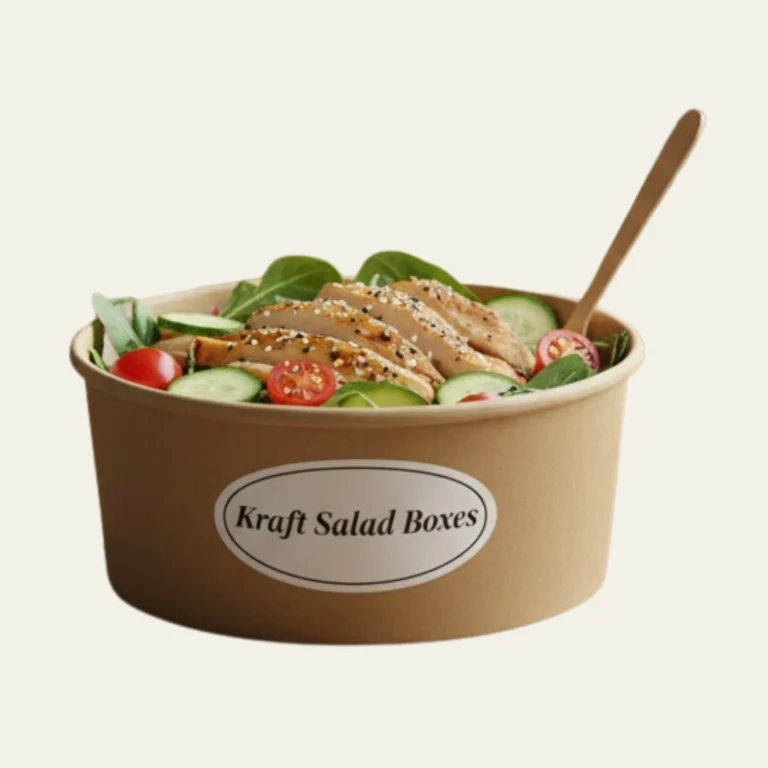 Custom Kraft Salad Boxes Wholesale - Hot Custom Boxes