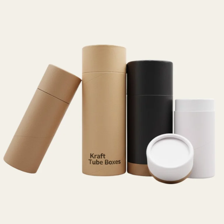 Custom Kraft Tube Boxes Wholesale - Hot Custom Boxes