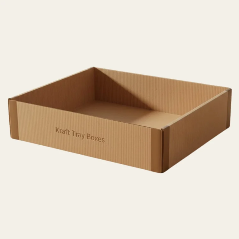 Custom Kraft Tray Boxes Wholesale - Hot Custom Boxes