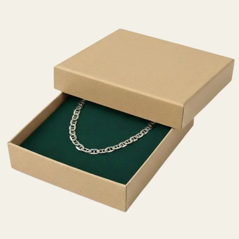 Kraft Necklace Boxes - Custom Kraft Necklace Packaging Boxes