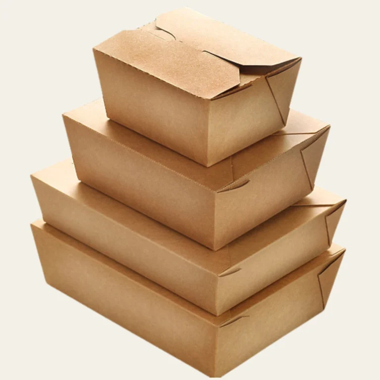Kraft Takeaway Boxes | Custom Food Packaging - Hot Custom Boxes