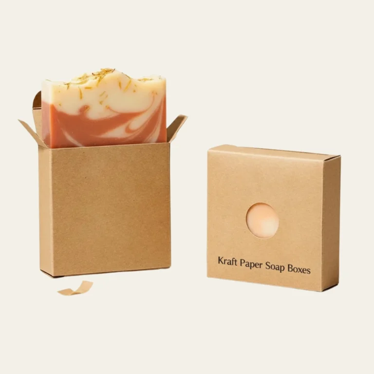Custom Kraft Paper Soap Packaging Boxes | Hot Custom Boxes