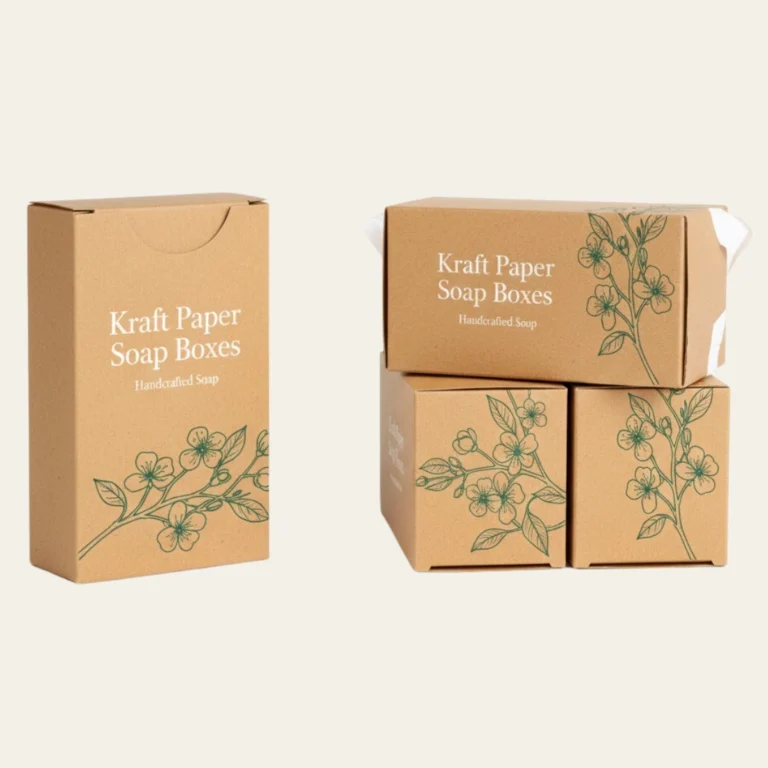 Custom Kraft Paper Soap Packaging Boxes | Hot Custom Boxes
