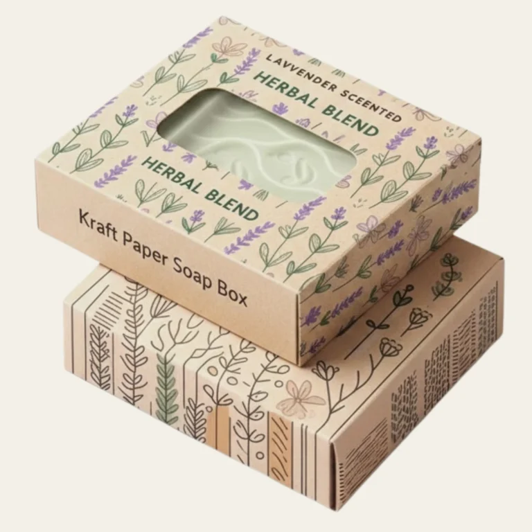 Custom Kraft Paper Soap Packaging Boxes | Hot Custom Boxes