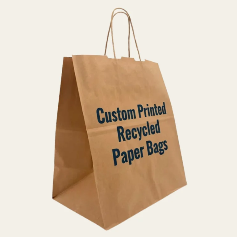 Custom Printed Recycled Paper Bags - Hot Custom Boxes